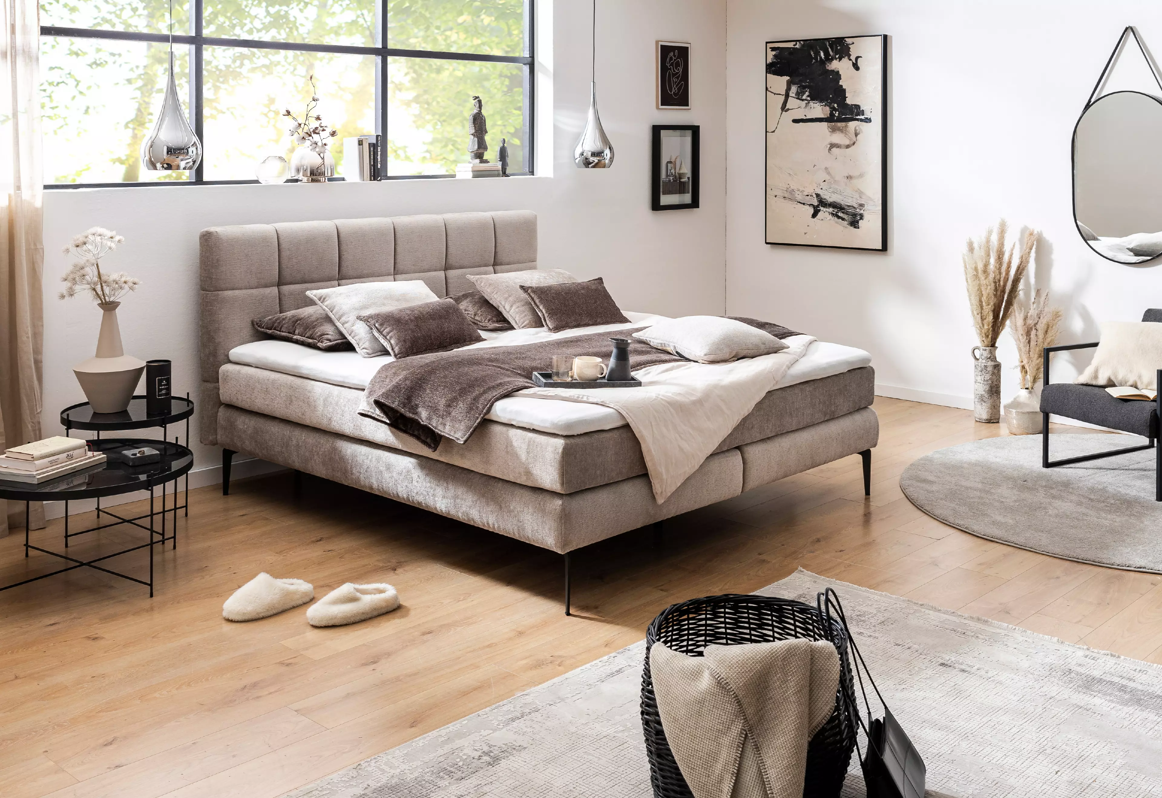 Boxspringbetten in 160 x 200 cm kaufen | SEGMÜLLER