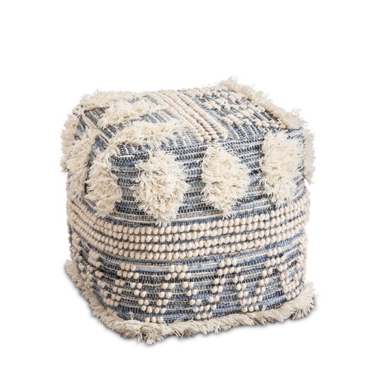 Hocker Pouf 42 x 45 x 42 cm beige kaufen | SEGMÜLLER