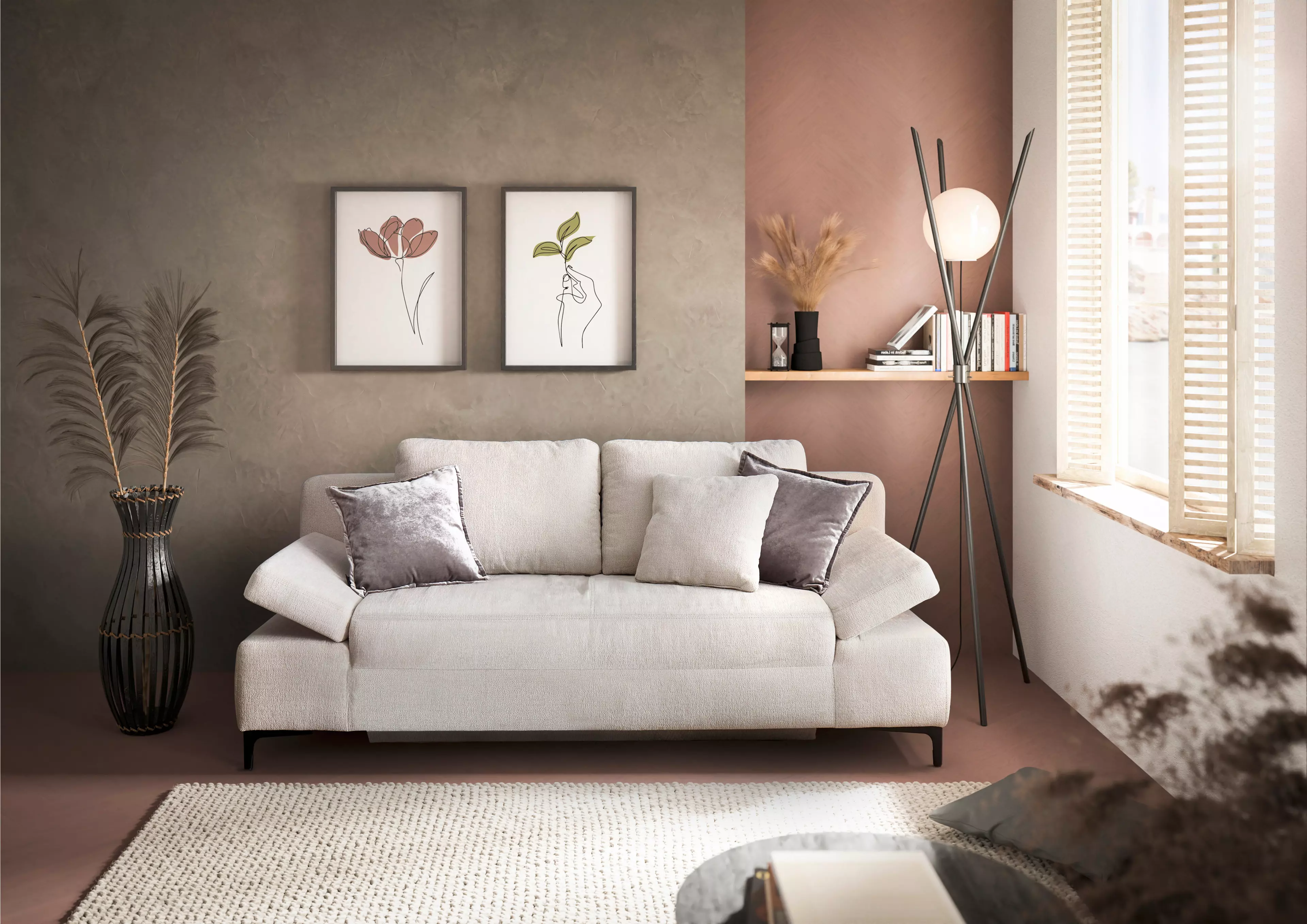Schlafsofas mit Bettkasten - funktionell & modern | SEGMÜLLER