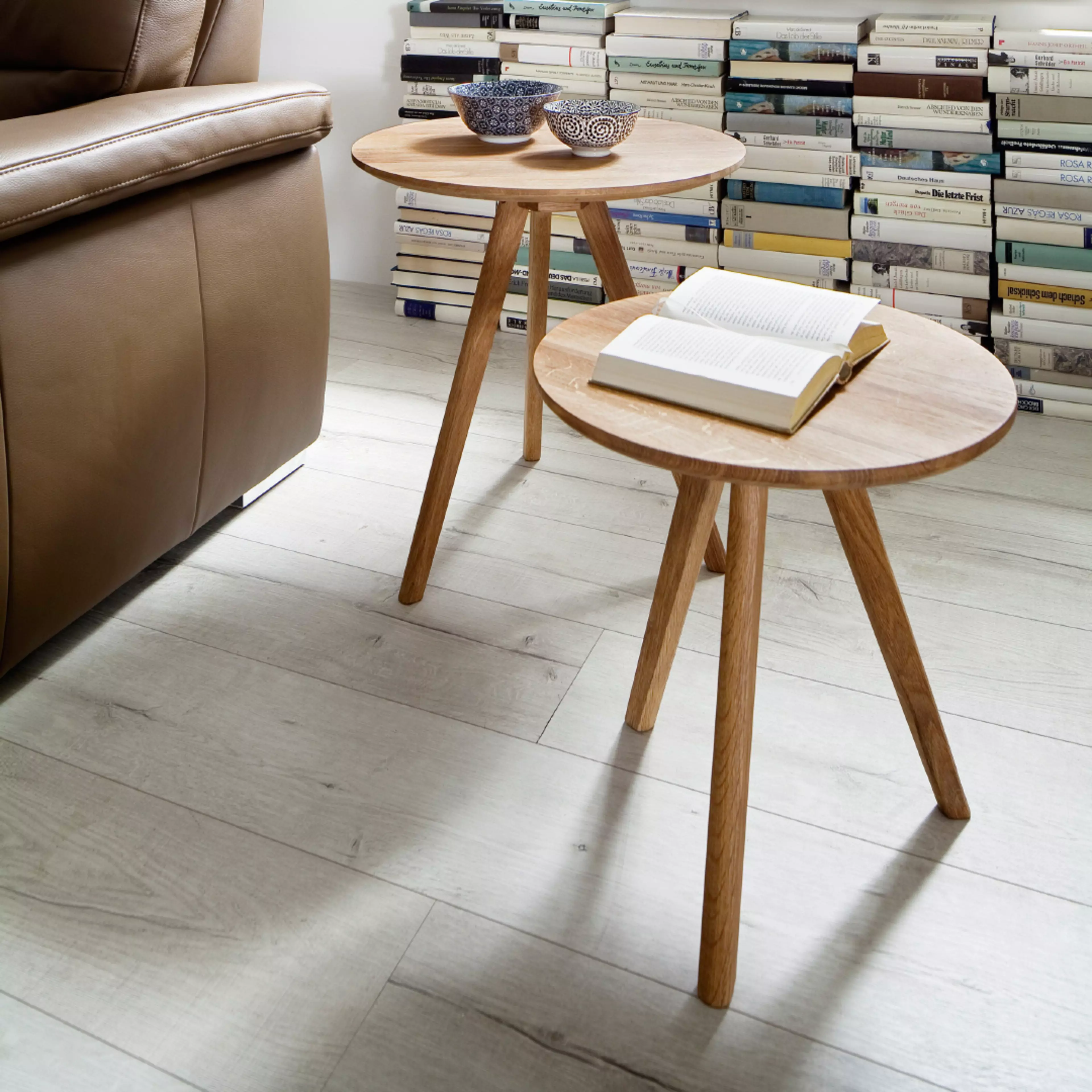 Moderne runde Couchtische fürs Wohnzimmer kaufen | SEGMÜLLER