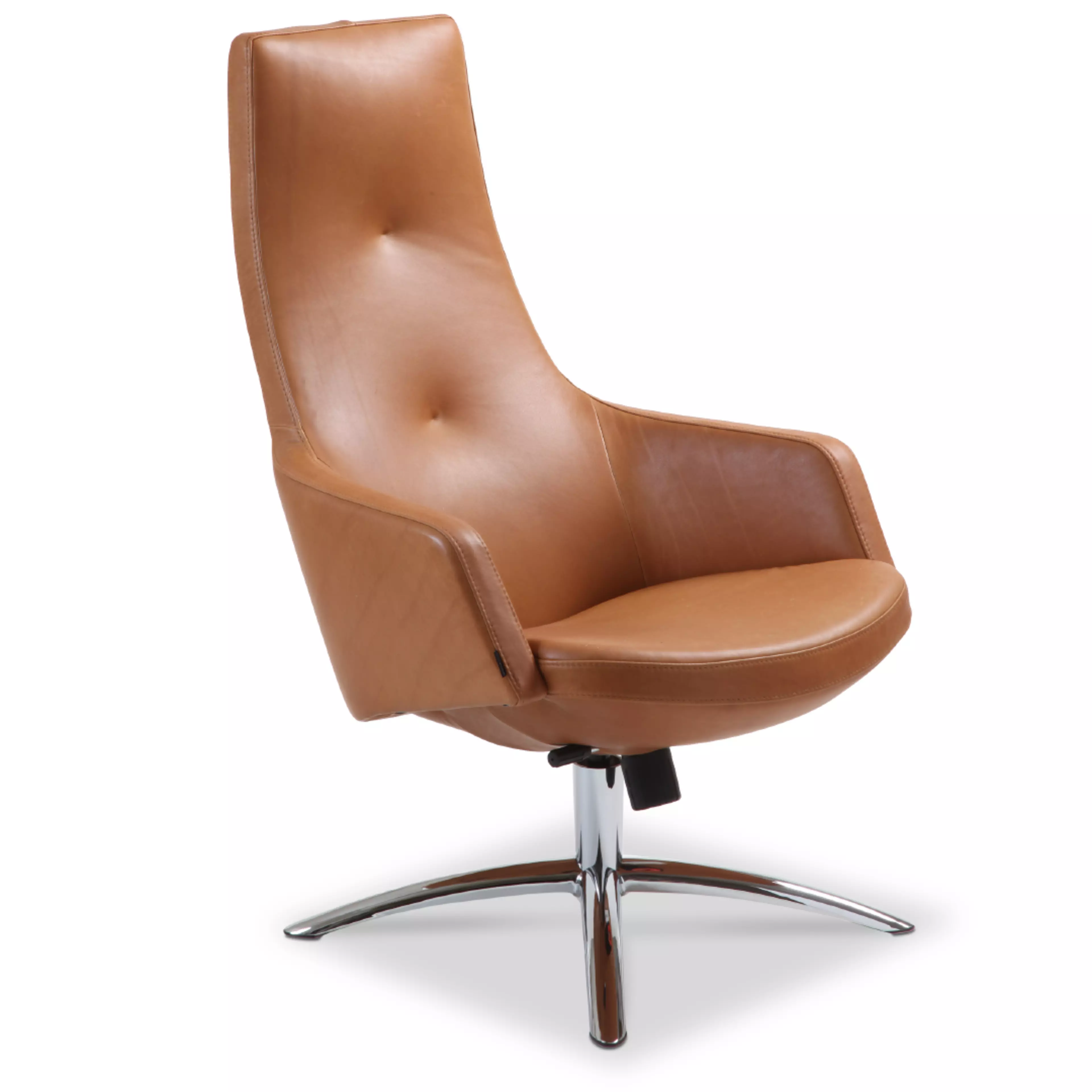 Edle Ledersessel in Braun | SEGMÜLLER