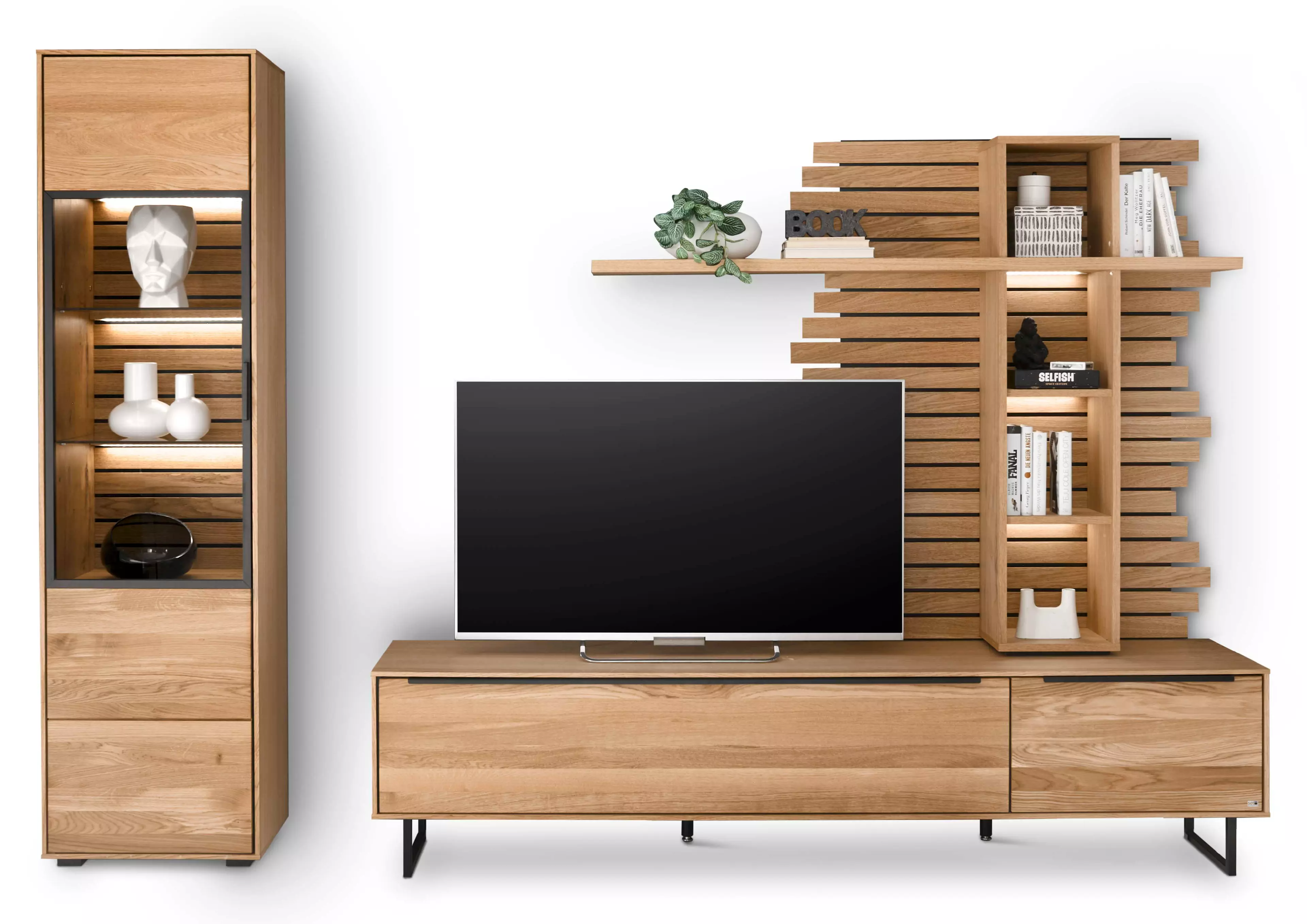 Moderne Wohnwände für Ihr Wohnzimmer kaufen | SEGMÜLLER