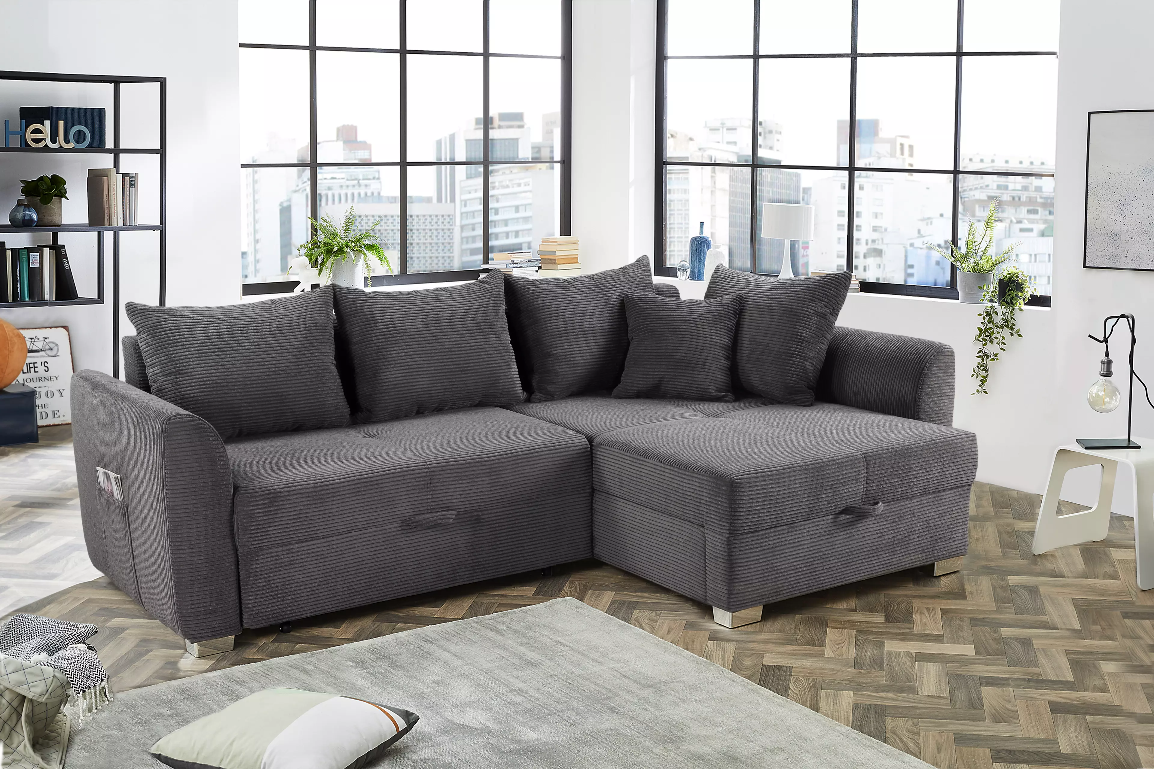 Schlafsofas mit Bettkasten - funktionell & modern | SEGMÜLLER