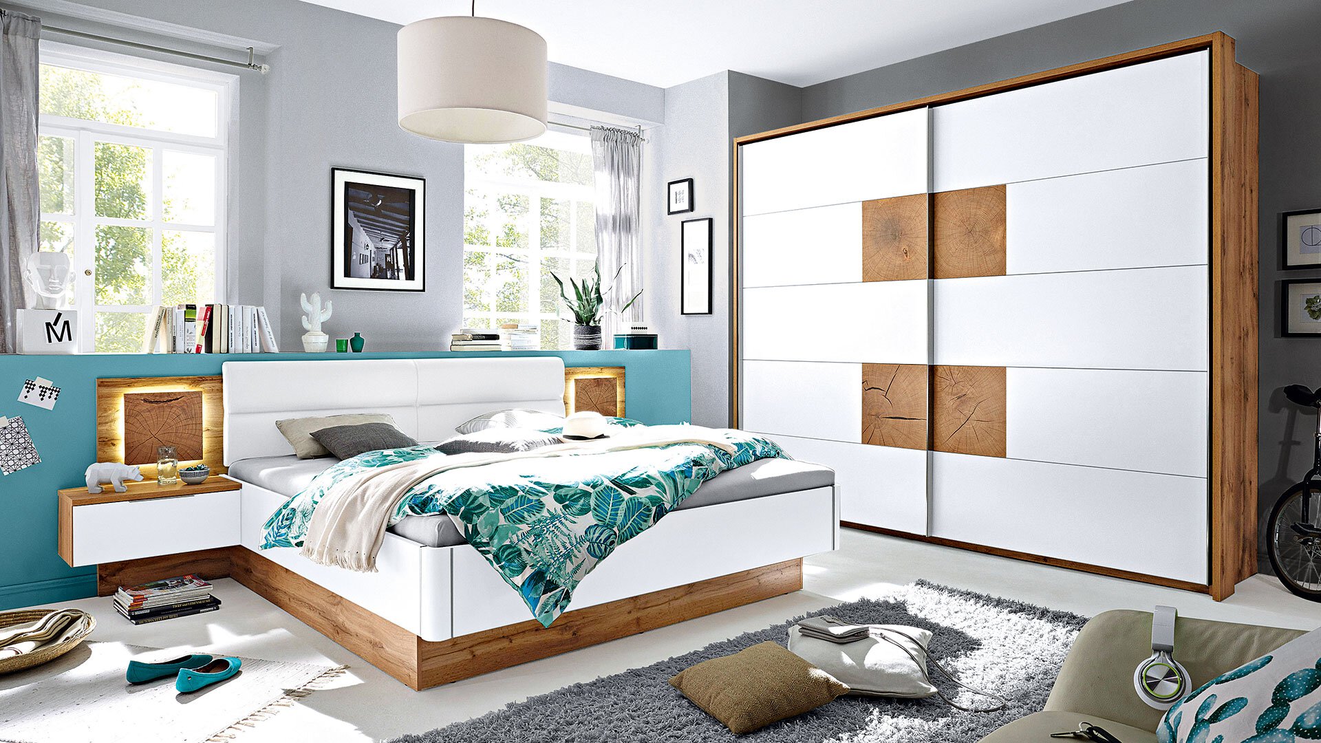 Elegantes Segmã¼ller Schlafzimmer Komplett Bild
