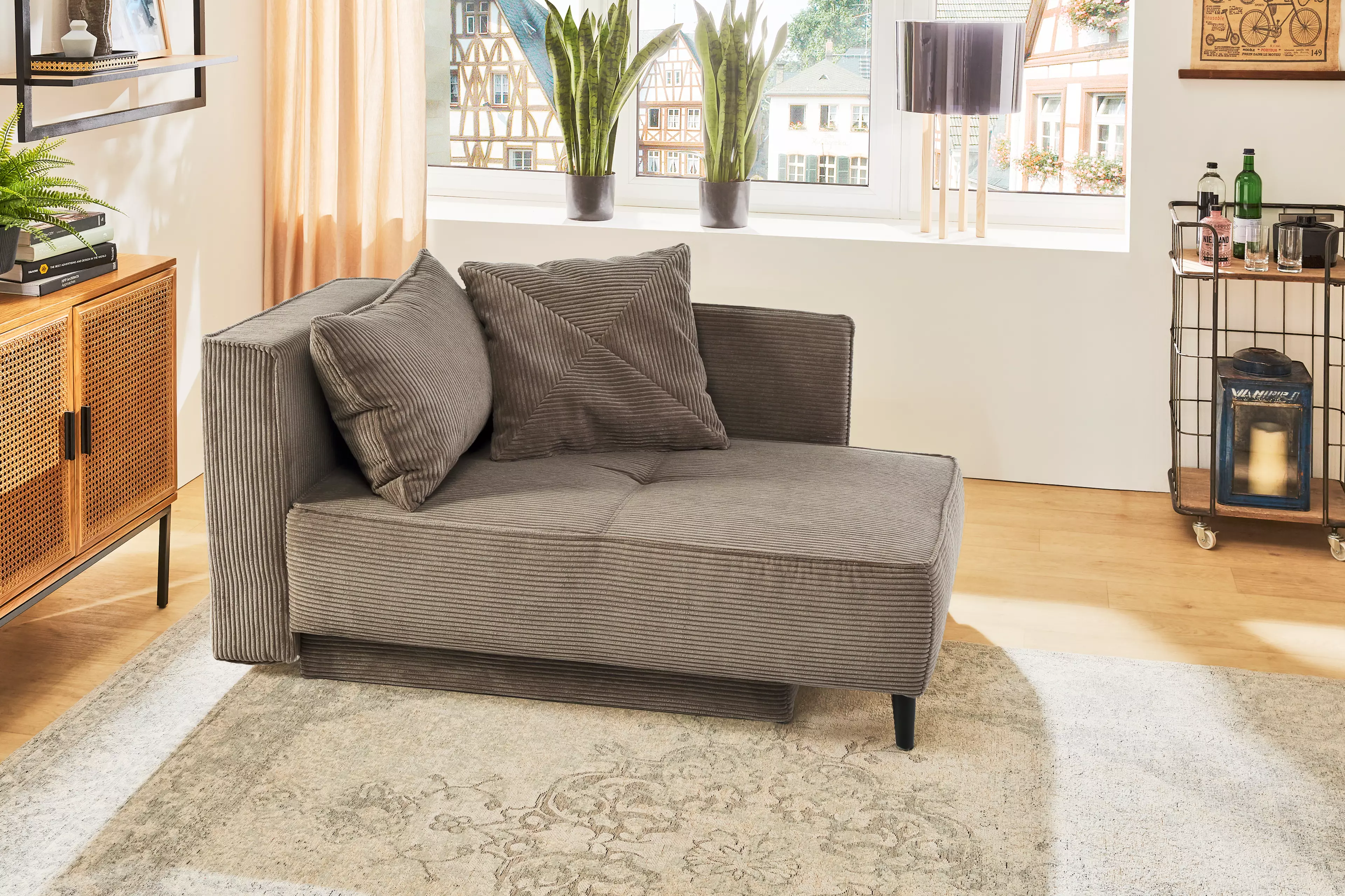 Schlafsofas mit Bettkasten - funktionell & modern | SEGMÜLLER