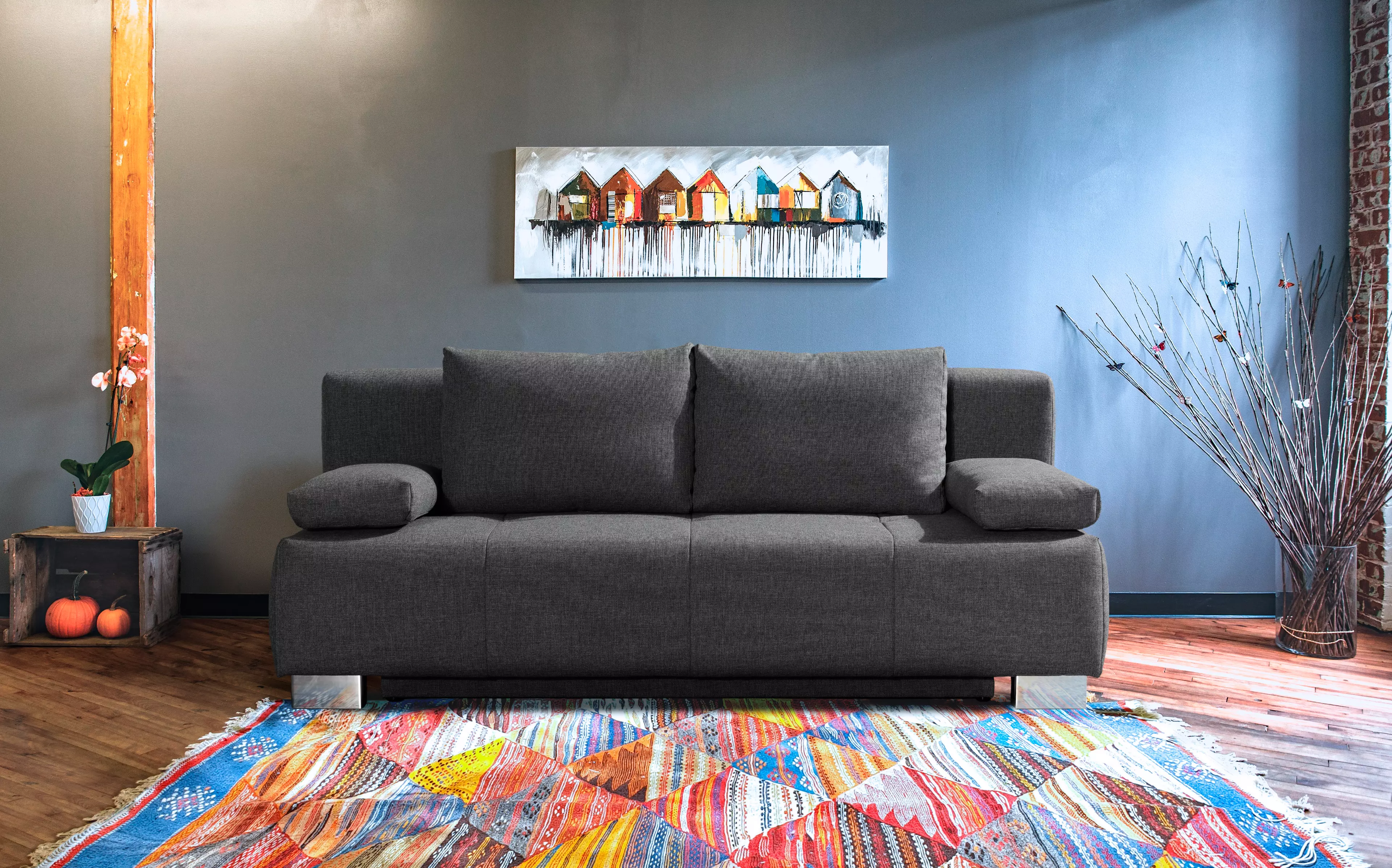 Schlafsofas mit Bettkasten - funktionell & modern | SEGMÜLLER