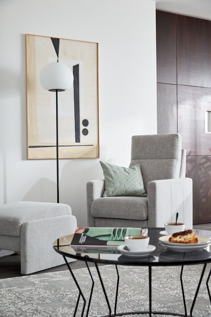 Hocker MR 385 von Musterring grau kaufen | SEGMÜLLER