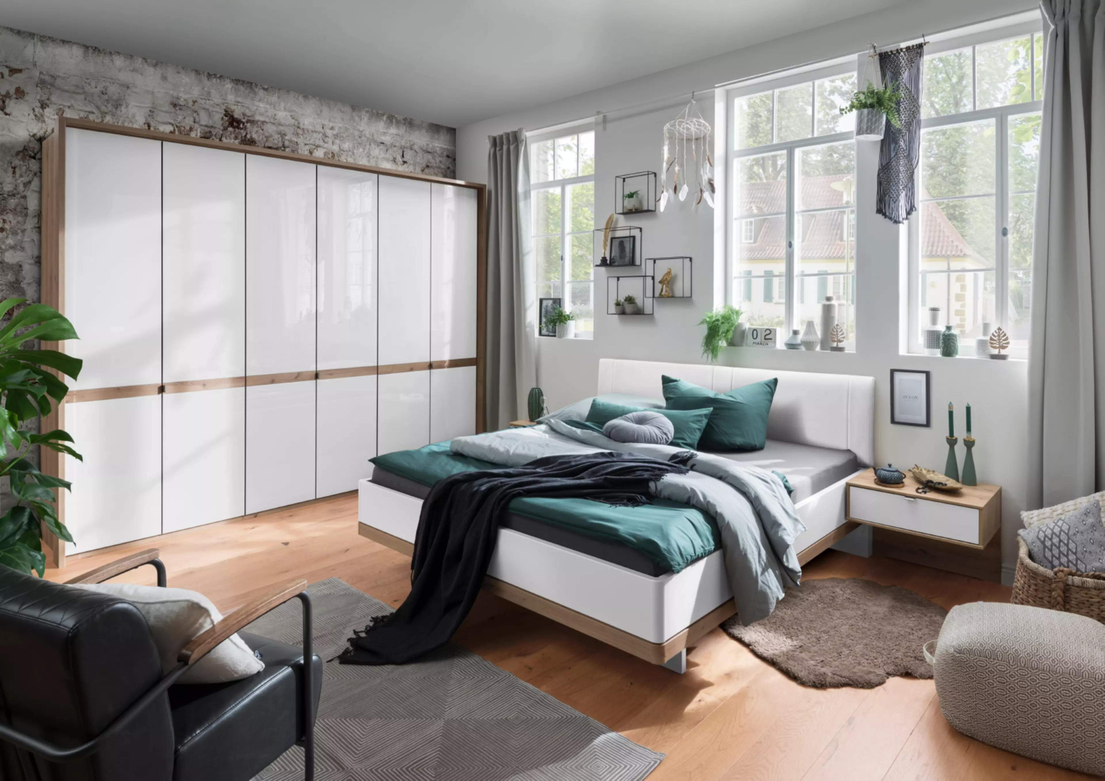 Elegantes Segmã¼ller Schlafzimmer Komplett Bild