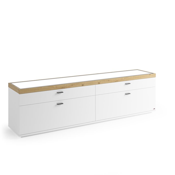 TV-Lowboard Lancaster von set one by Musterring weiß | SEGMÜLLER