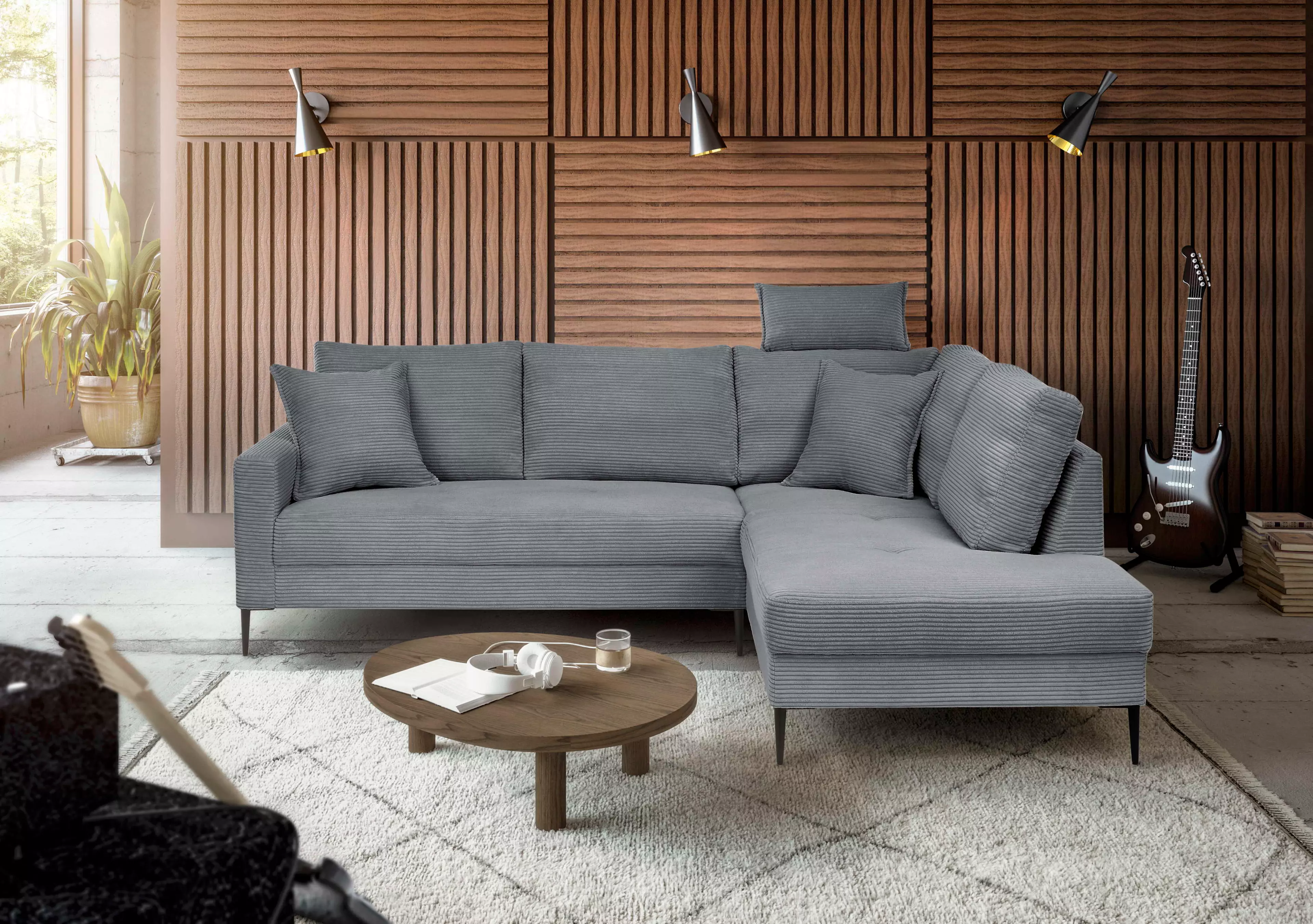 Stilechte Cordsofas für erhöhten Sitzkomfort | SEGMÜLLER